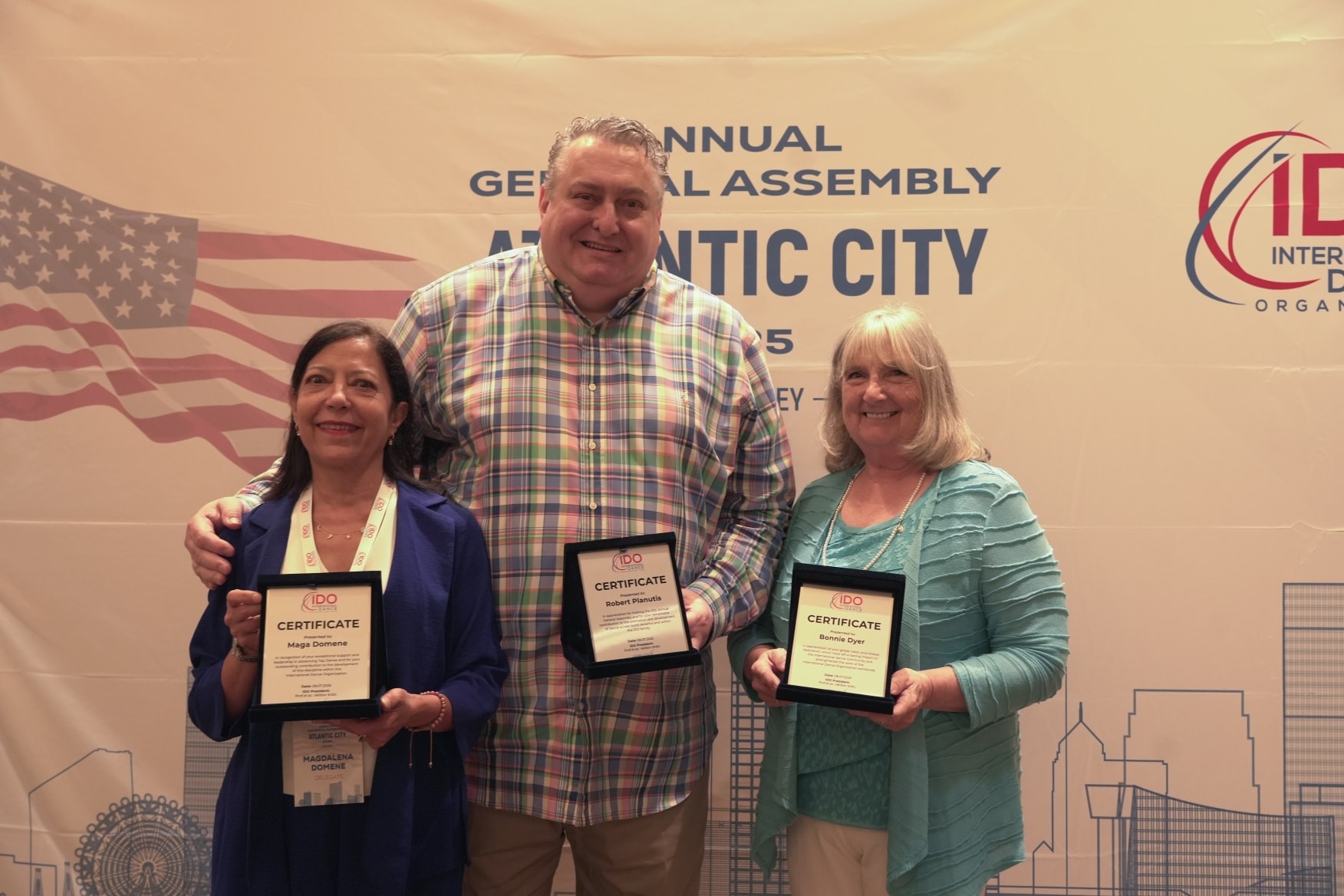 Special Recognition Awards Presented at the IDO Annual General Assembly ...